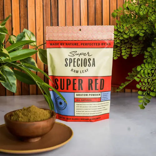 Super Speciosa Super Red Kratom Powder | Gold Dragon | Gold Dragon Kratom